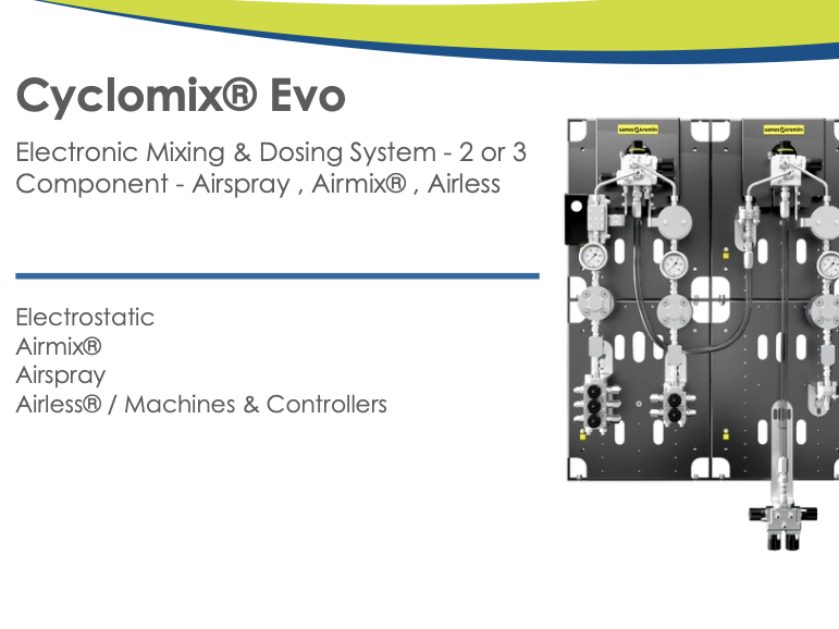 Dove Equipment | Equipos Sames México – Soluciones de Pintura Industrial